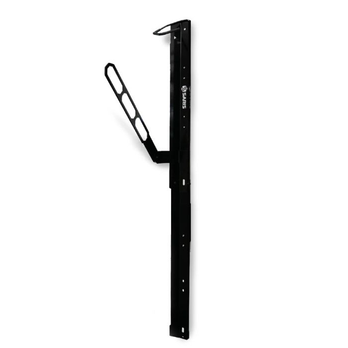 Wall-Mounted Bike Track with Loop Lock