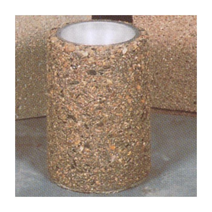 Round Concrete Smoking Urn