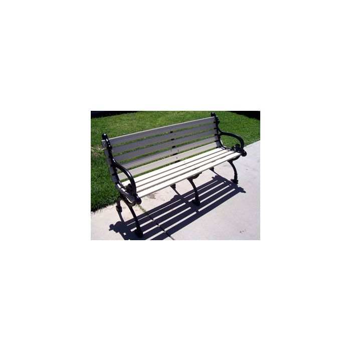 23L Aluminum Victorian Chair Bench