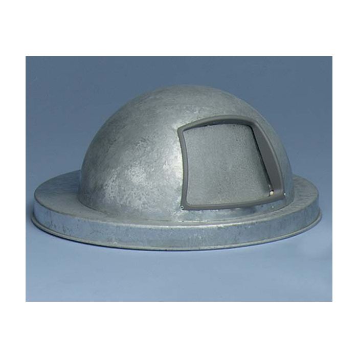 Galvanized Dome Top for Receptacles