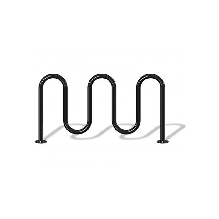 7 Bike Wave Rack - 2 3/8in Heavy-Duty
