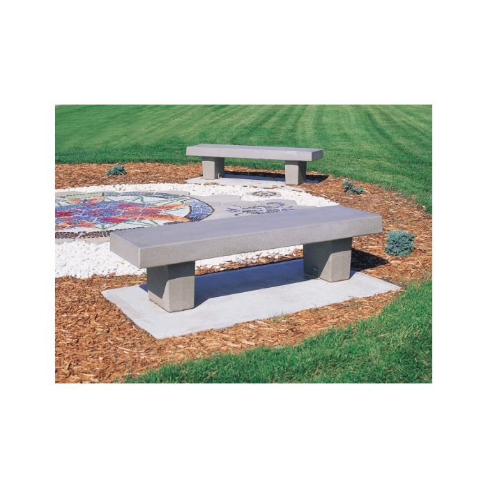 Precast Concrete Park Benches