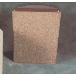 Flat Top Fiberglass Receptacle Lid