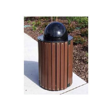 Recycled Plastic Trash Receptacles | Recycled Plastic Trash Bins