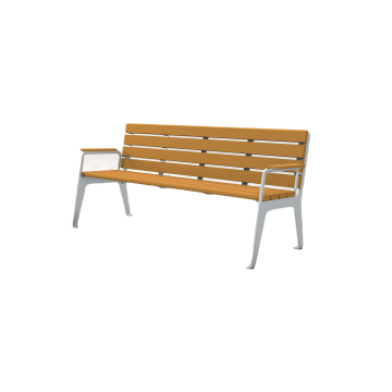 Metal Benches | Strap Metal Benches | Metal Outdoor Benches