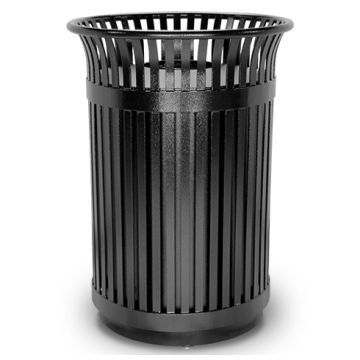 decorative trash cans commercial