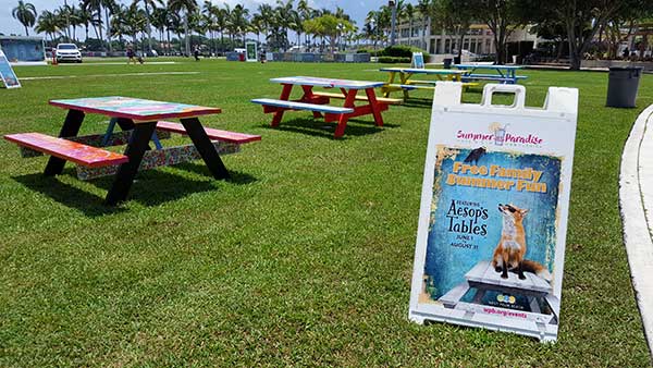 Picnic Tables With Local Artwork Are A Clever Way To Attract Visitors ...
