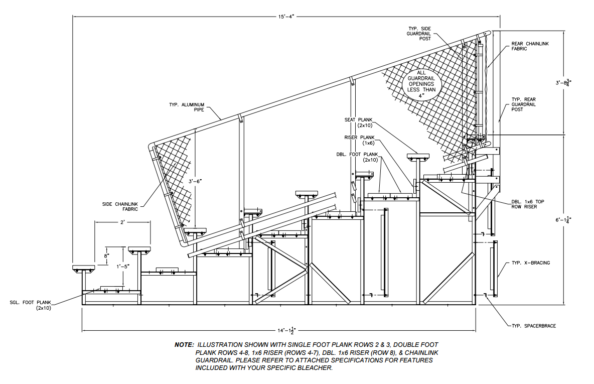 Buyer's Guide for Aluminum Bleachers